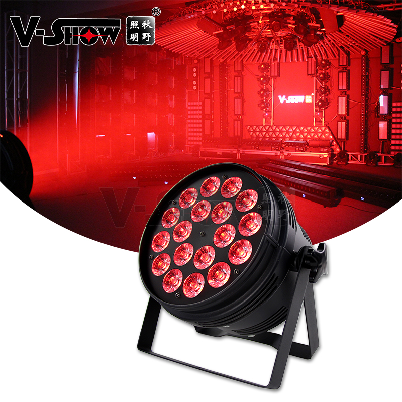 V-Show 18X18W DJ Par Can Lights - Excellent Up Light RGBWA UA 6in1 for ...