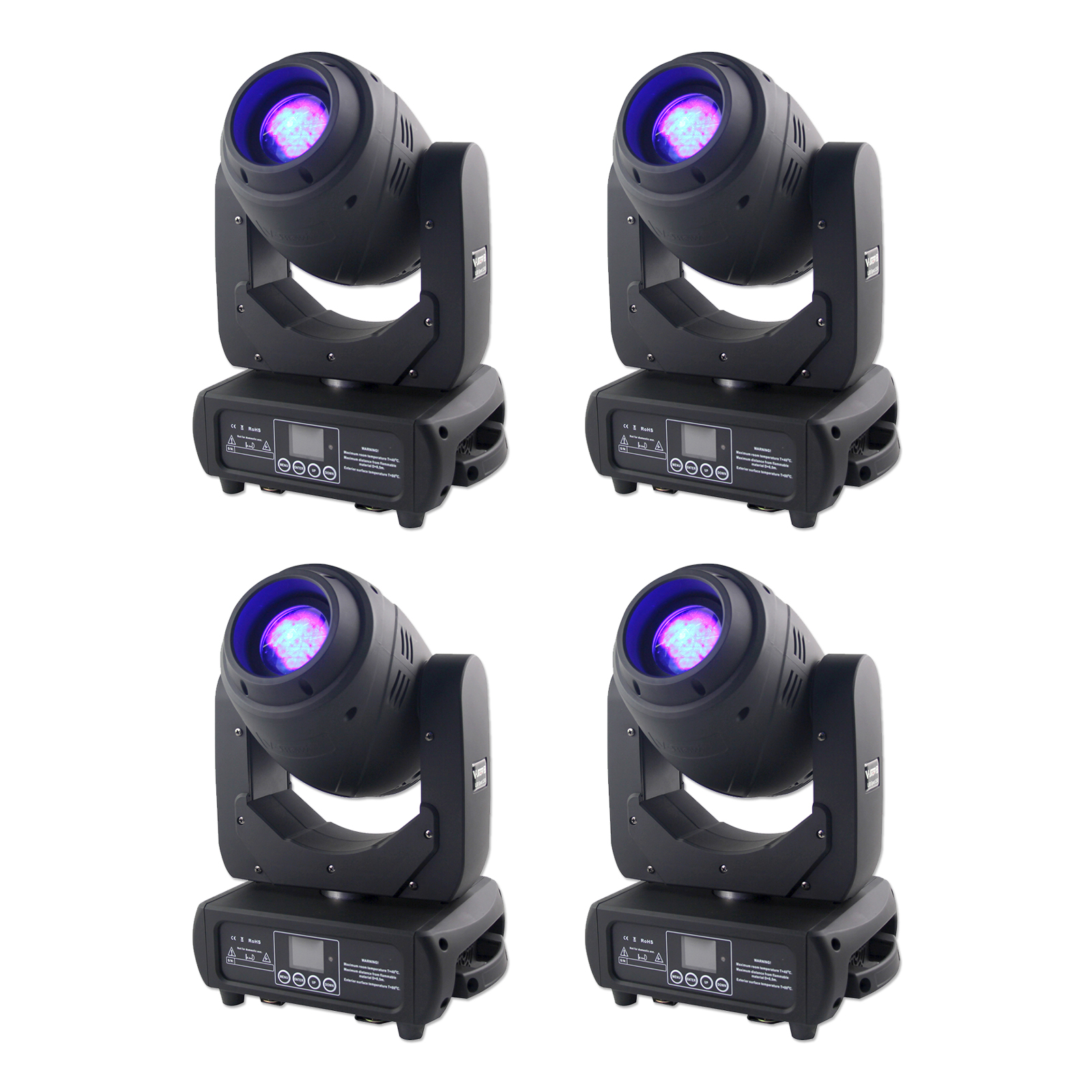 shipping from USA NEW 2021 4pcs 150w Plus Spot Led Moving Head Light ...