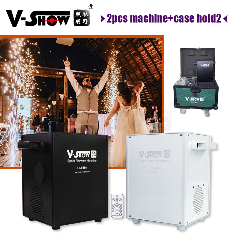30bags indoor powder+650w white spark machine*2+heating plate*1+heater ...